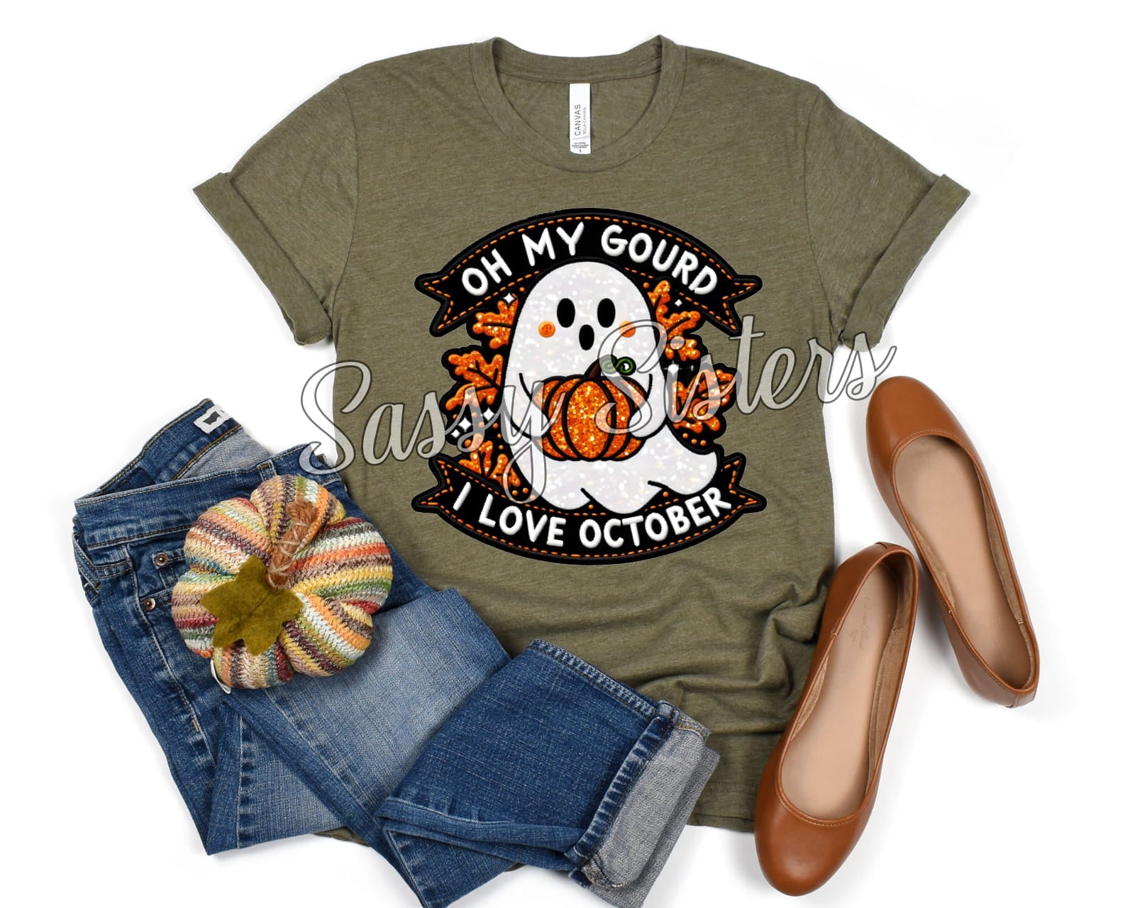 OH MY GOURD I LOVE OCTOBER - TRANSFER – Sassy Sisters