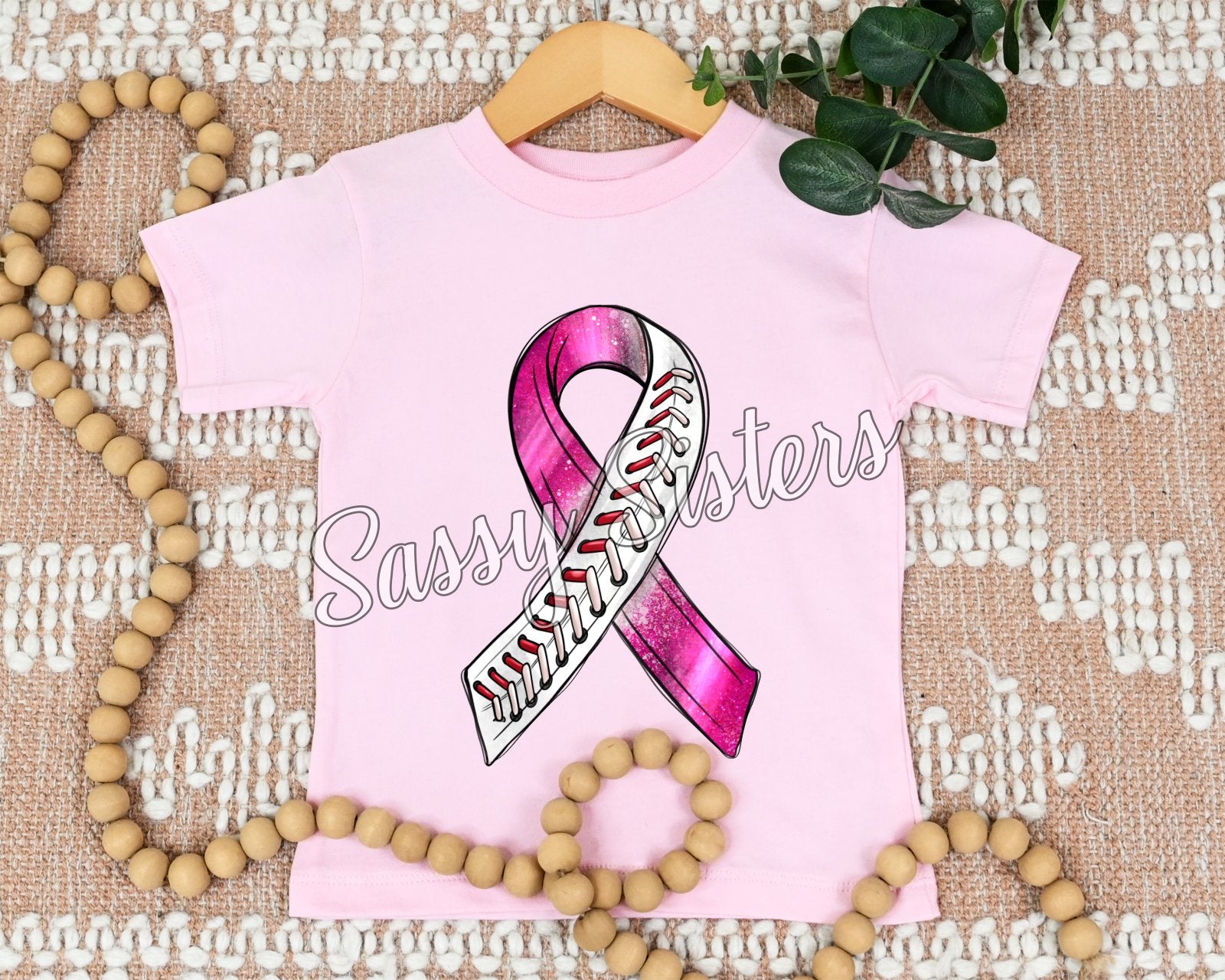 BASEBALL CANCER RIBBON - TRANSFER – Sassy Sisters