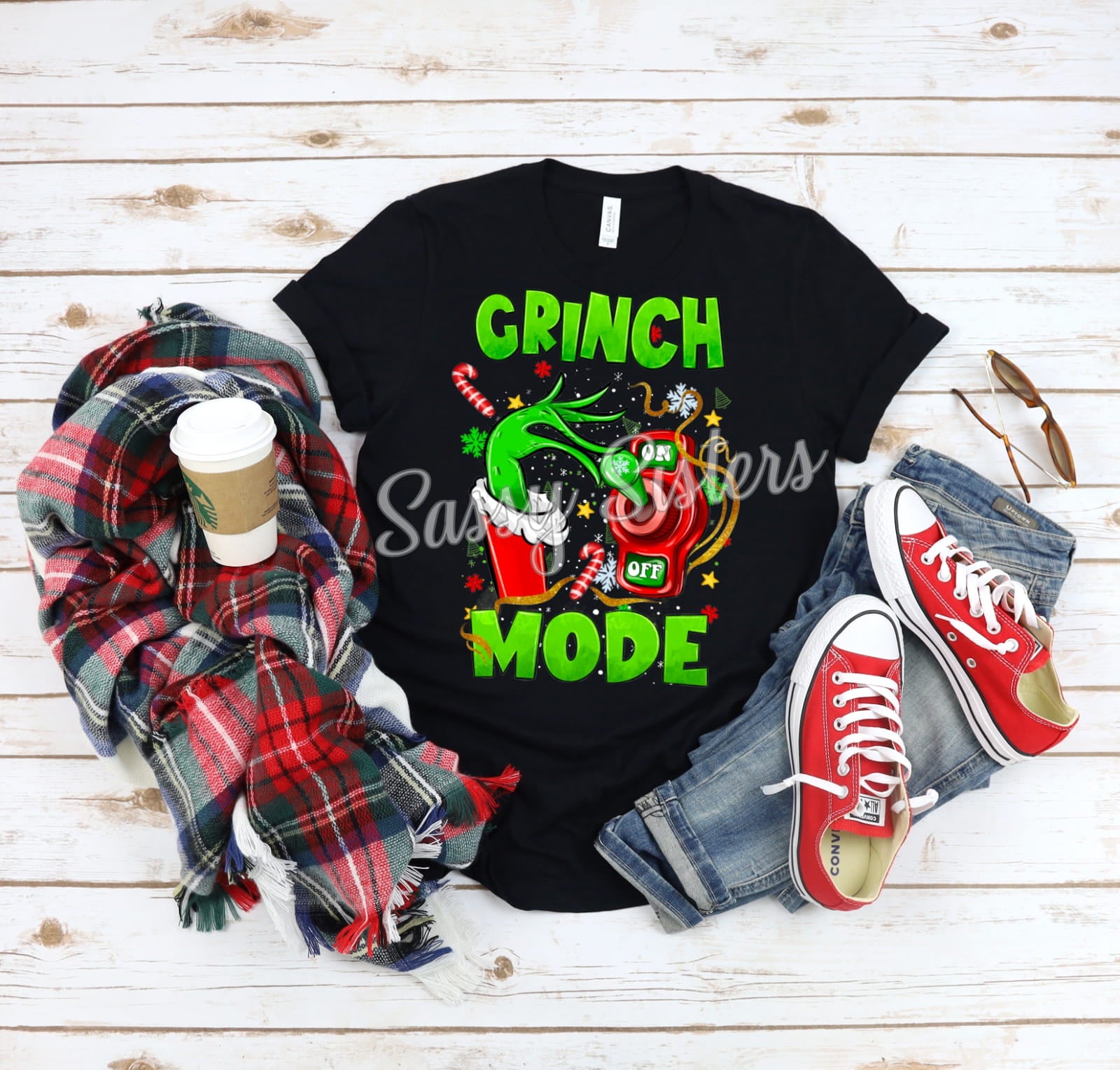 GRINCH MODE LIGHT SWITCH - TRANSFER – Sassy Sisters