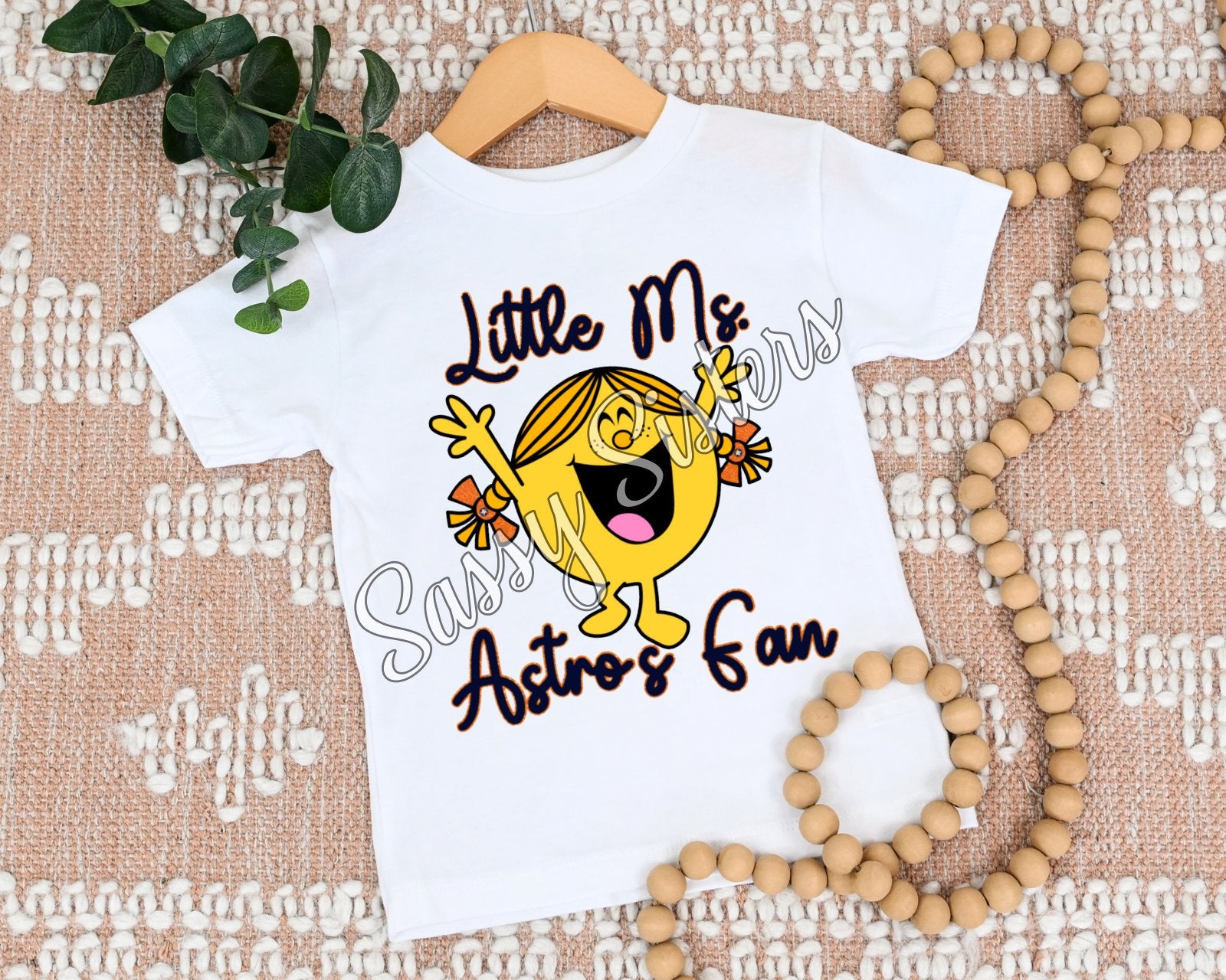 LITTLE MS ASTROS FAN - TRANSFER – Sassy Sisters