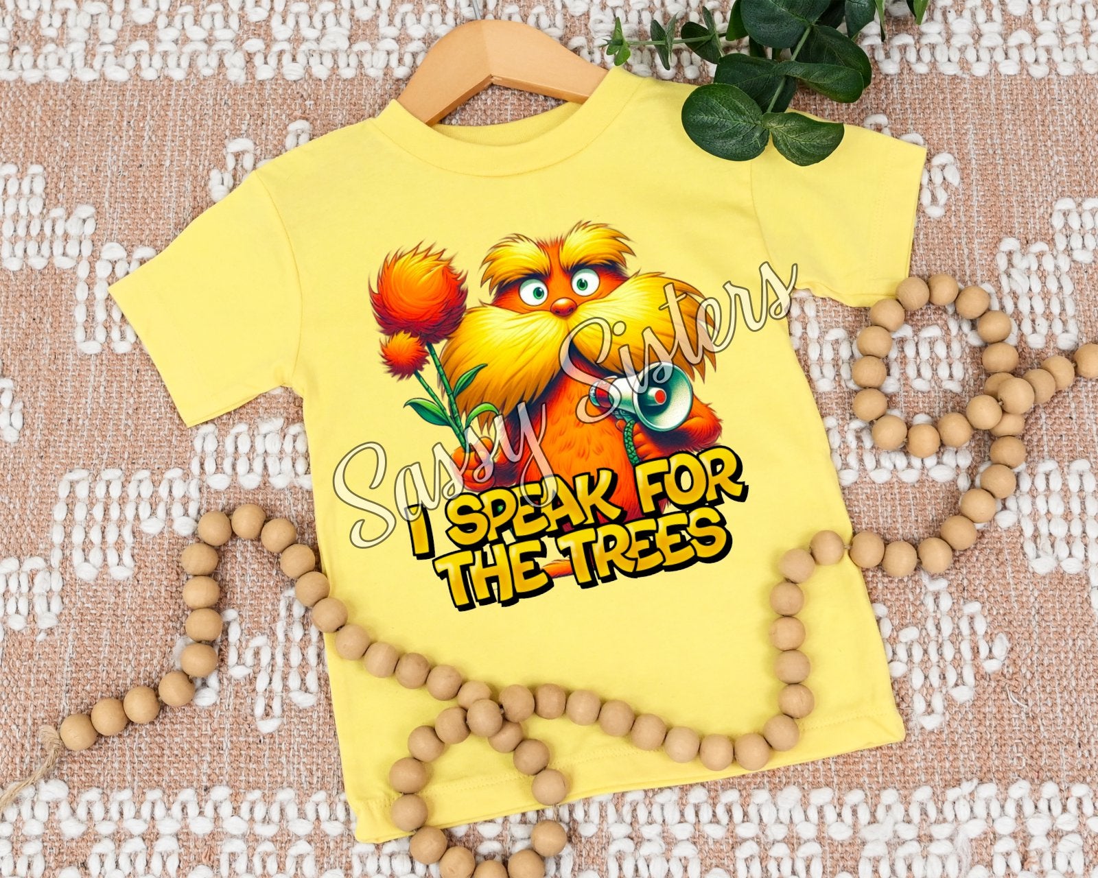 LORAX I SPEAK FOR THE TREES - TRANSFER – Sassy Sisters