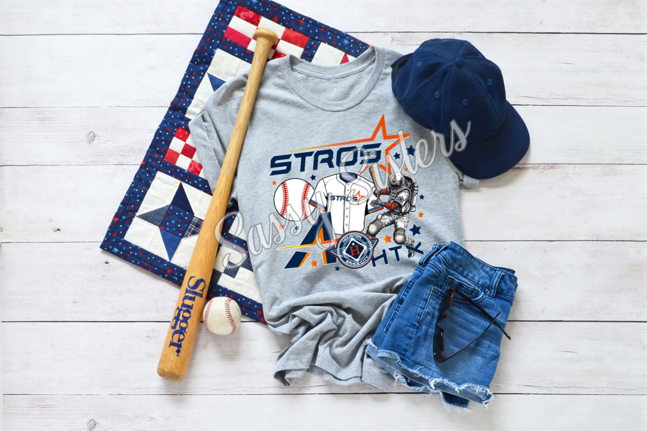 STROS NEW LOGO ASTRONAUT COLLAGE - TRANSFER – Sassy Sisters