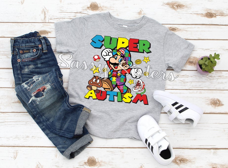 SUPER AUTISM MARIO – Sassy Sisters