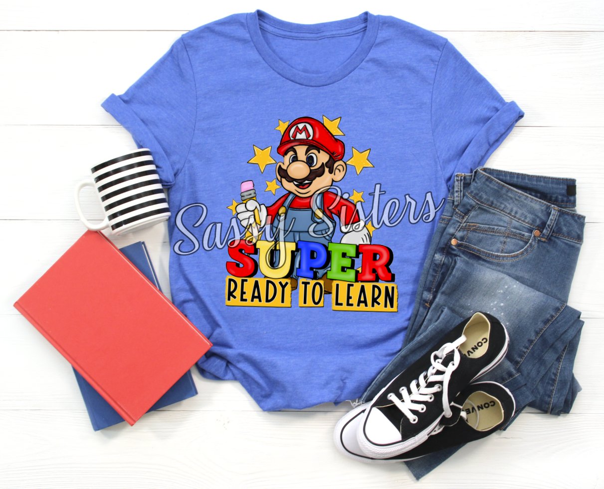 Super Ready To Learn Transfer Sassy Sisters