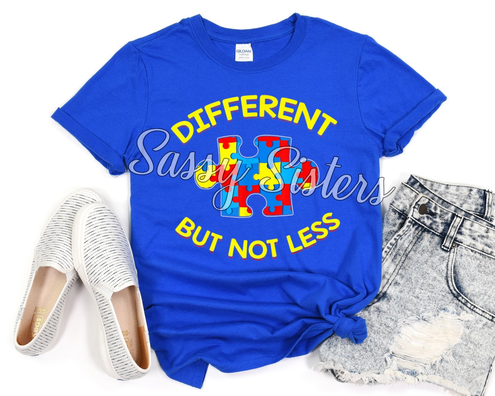 DIFFERENT BUT NOT LESS - TRANSFER – Sassy Sisters
